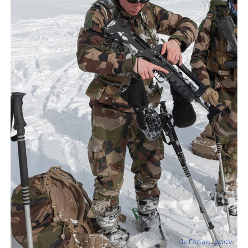 Blouson softshell militaire camouflage centre Europe doublure micro polaire