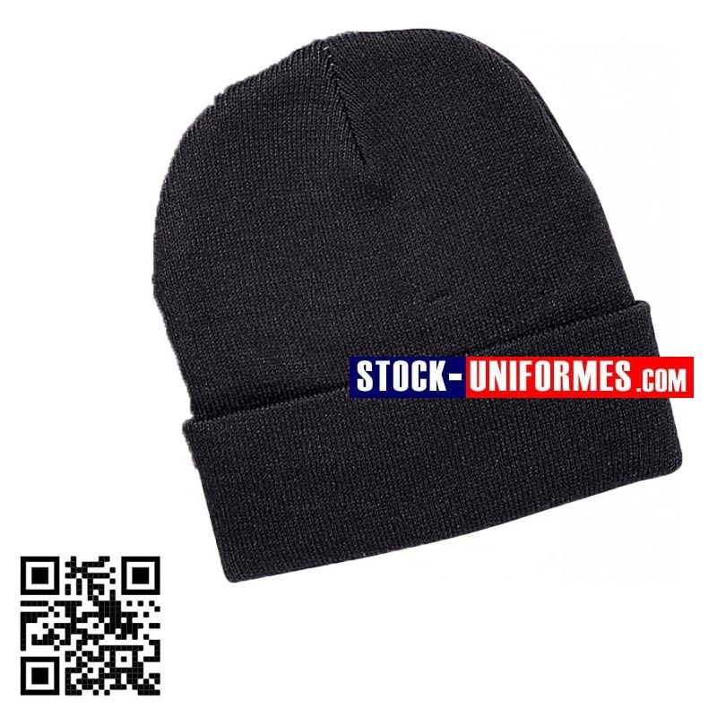 Bonnet noir commando pour militaire | Stockuniformes