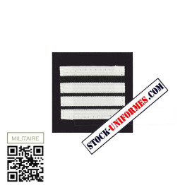 Galon velcro confectionné Commandant Gendarmerie Départementale ...